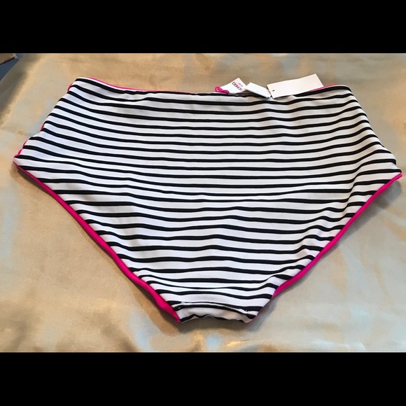 BONGO | Swim | Bongo Swim Bottom Black Hot Pink Bottom | Poshmark